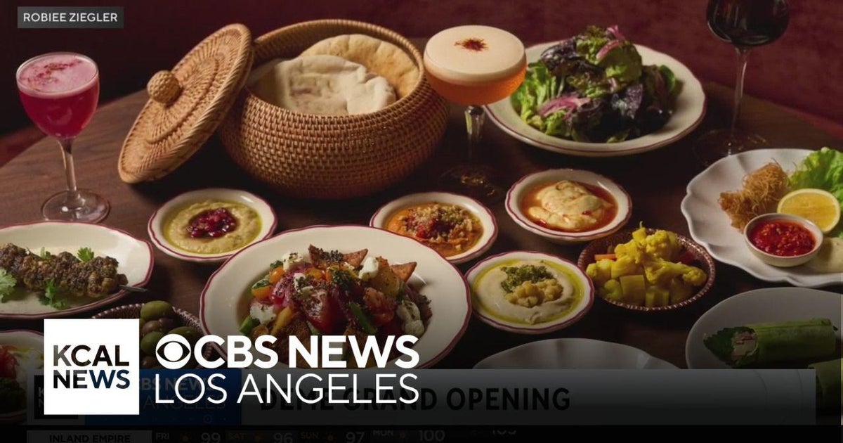 Executive chef from Hotel Figueroa's new restaurant Deme, demonstrates ...