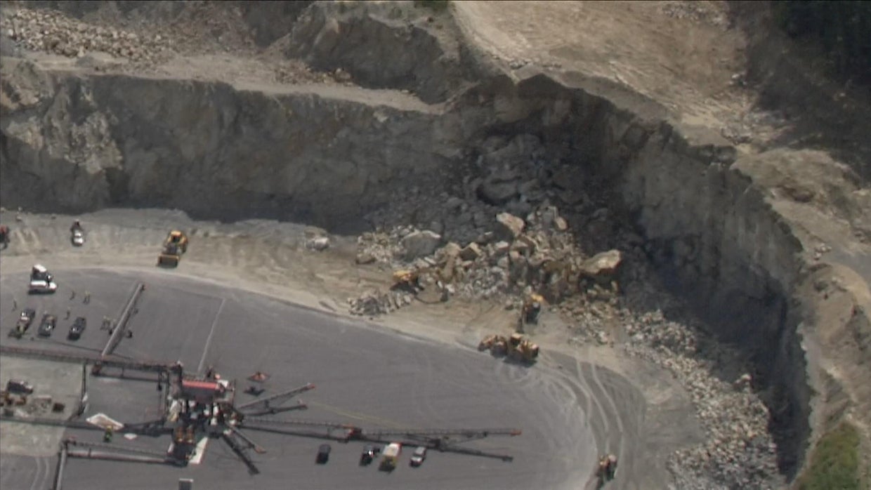 Rockslide crushes excavator, kills worker at Sterling, Massachusetts ...