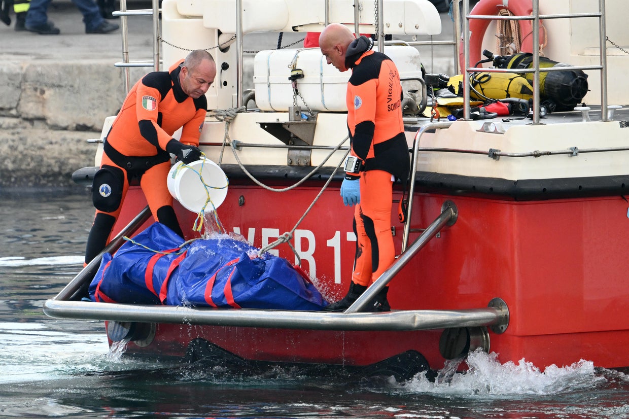 5th body recovered from Mike Lynch's family yacht off Sicily as ...