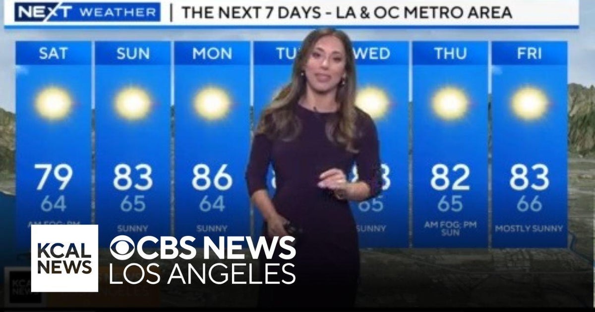 Alex Biston's Morning Weather (August 24) - CBS Los Angeles