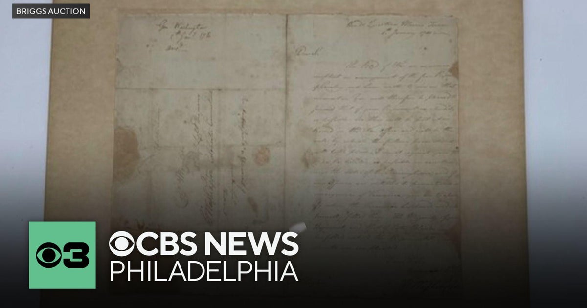 Handwritten letter from George Washington sells for $24K in ...