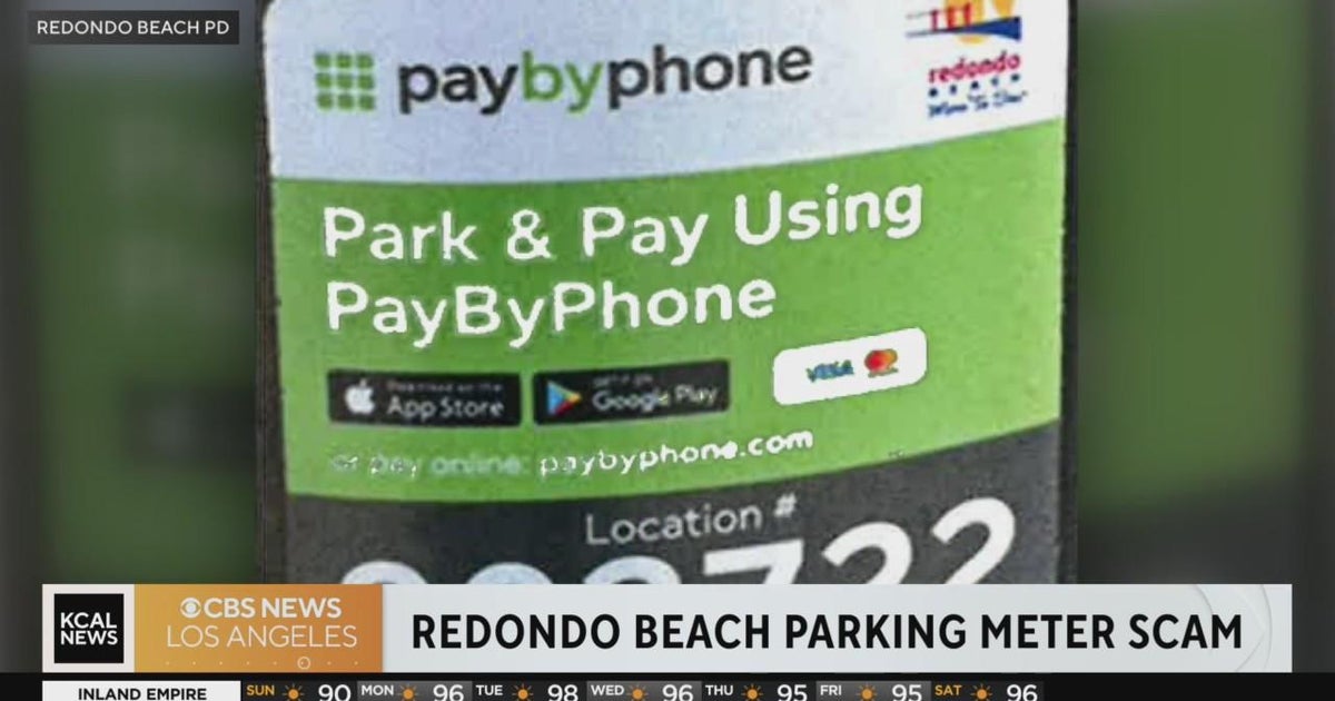 Redondo police warn of scammers placing fake QR codes on parking meters ...