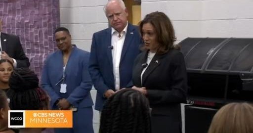Vice President Harris, Minnesota Gov. Walz to give first joint ...