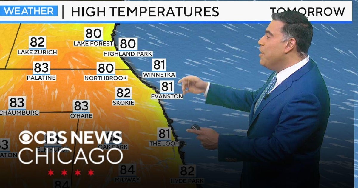 A little warmer on Wednesday - CBS Chicago