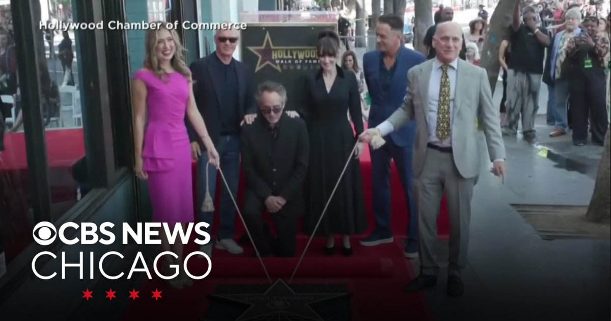 Tim Burton receives star on Hollywood Walk of Fame - CBS Chicago