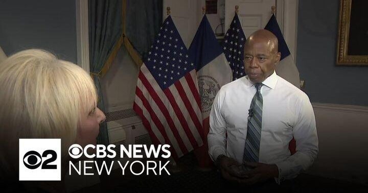 CBS News New York's full interview with Mayor Eric Adams on the federal ...