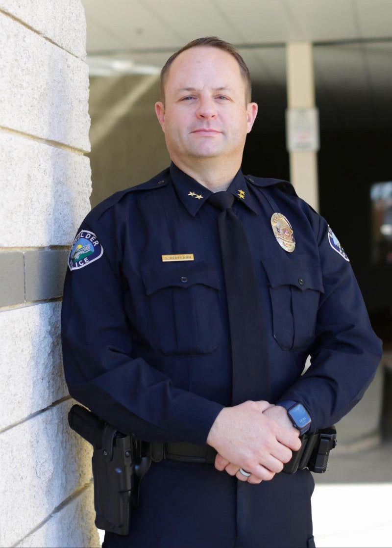 Stephen Redfearn named as Boulder's new police chief - CBS Colorado