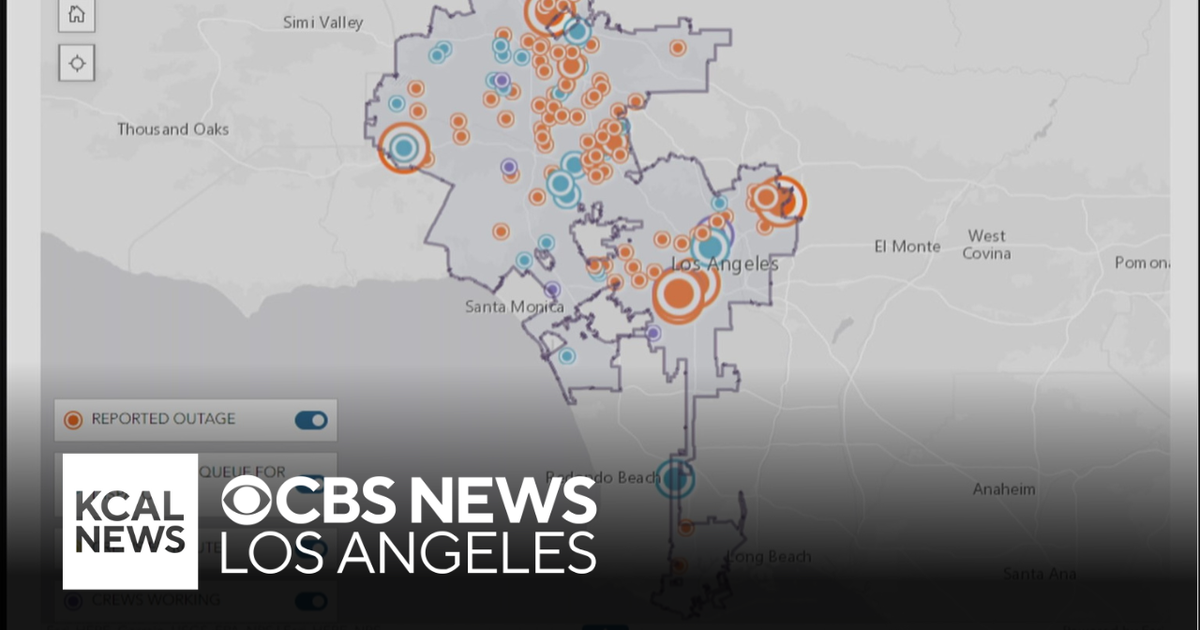 Intense heat causes outages through Los Angeles County - CBS Los Angeles
