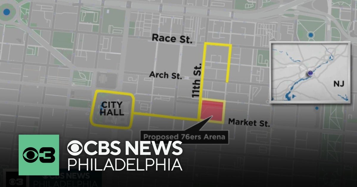 Protest against proposed 76ers arena planned in Philadelphia - CBS ...