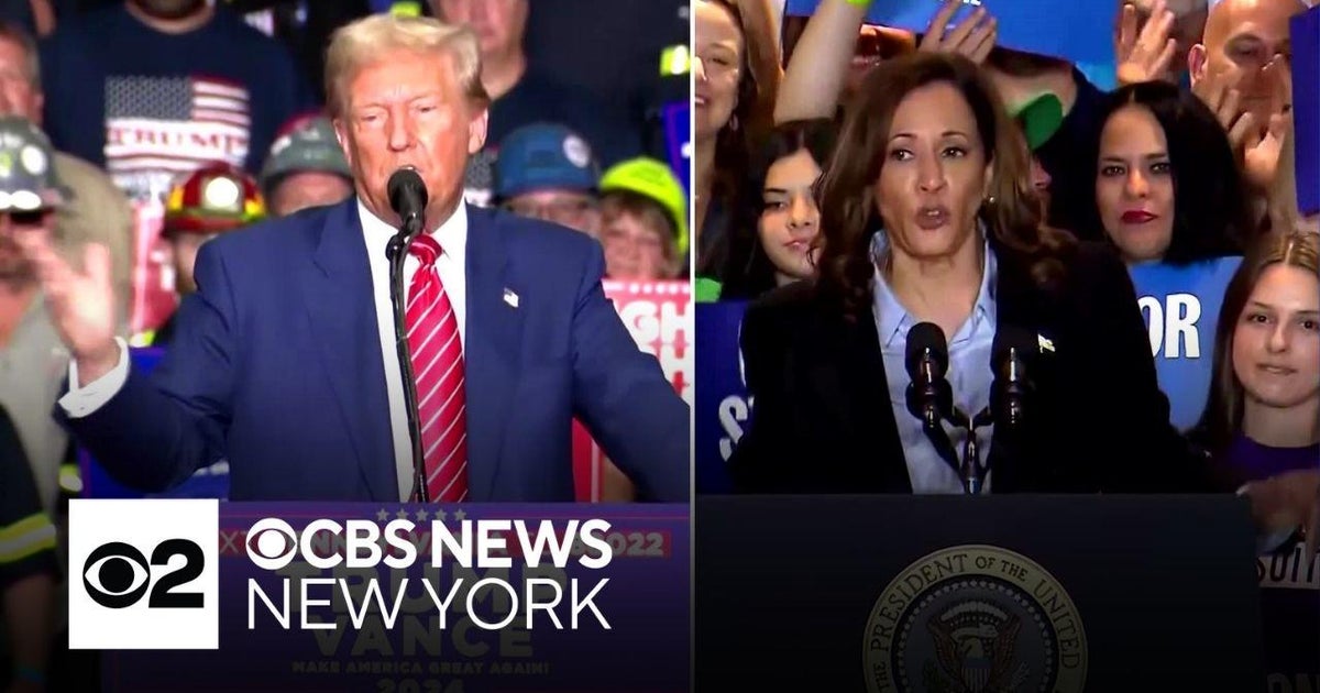Trump, Harris stump in battleground states before 1st debate - CBS New York