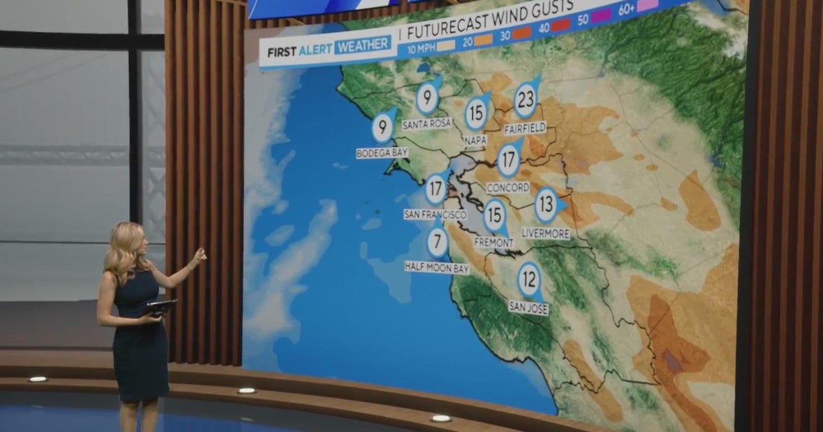 Monday morning First Alert Weather forecast with Jessica Burch - CBS ...