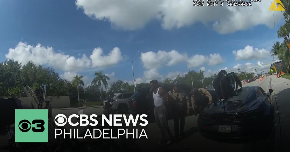 Miami-Dade police release body cam video of Dolphins WR Tyreek Hill’s arrest - CBS Philadelphia