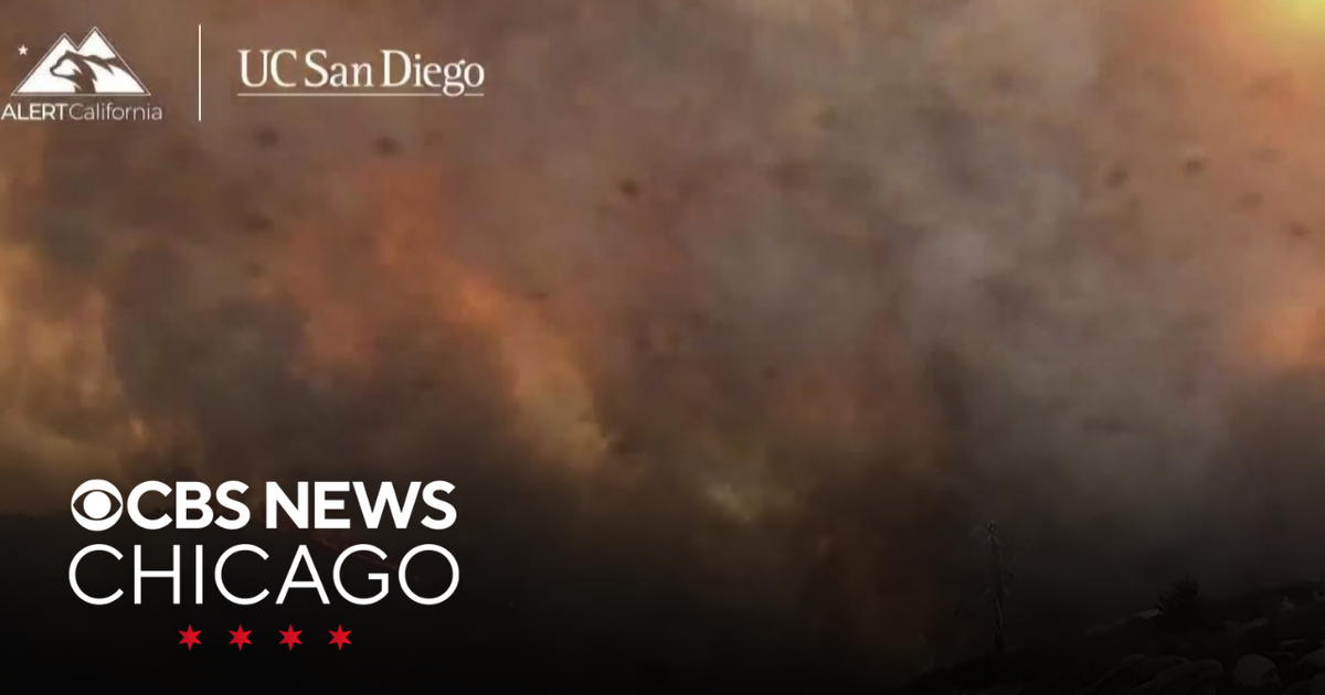 Man charged with arson for starting California line fire - CBS Chicago