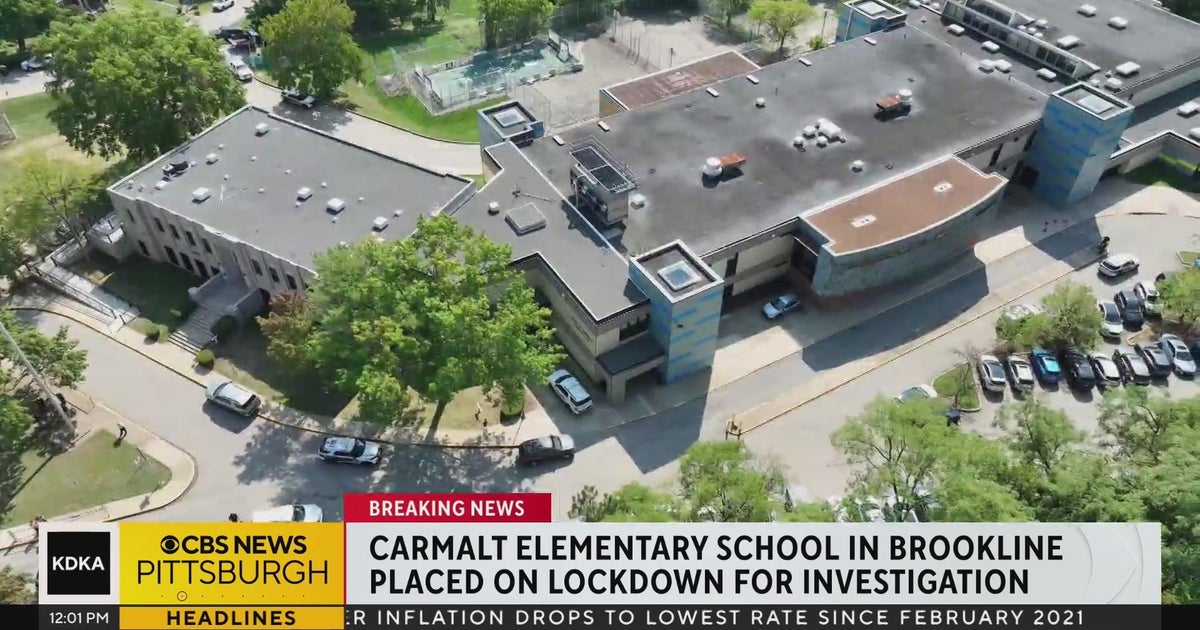 Carmalt PreK-8 in Brookline placed on lockdown - CBS Pittsburgh