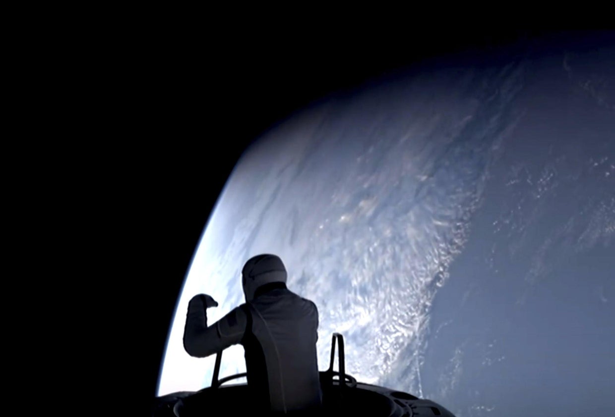 SpaceX's Polaris Dawn crew conducts first all-civilian spacewalk - CBS News