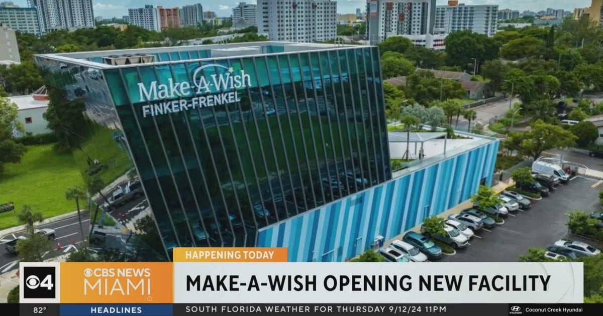 Make-A-Wish opens new facility in Miami - CBS Miami