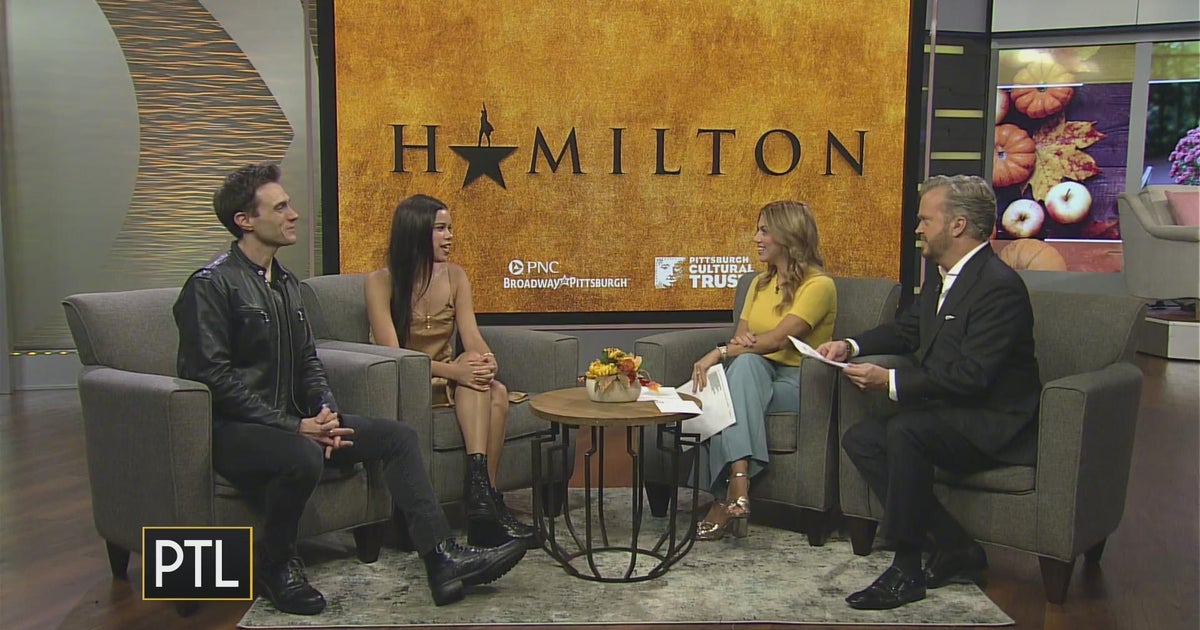 Sitting down with some of the starts from "Hamilton" - CBS Pittsburgh