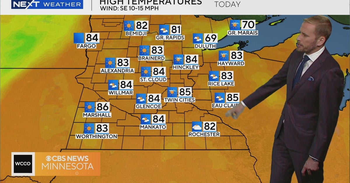 NEXT Weather: 5 a.m. forecast from Sept. 13, 2024 - CBS Minnesota