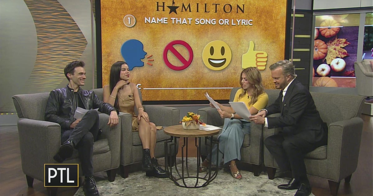 The stars of "Hamilton" put David and Heather's knowledge of the show ...