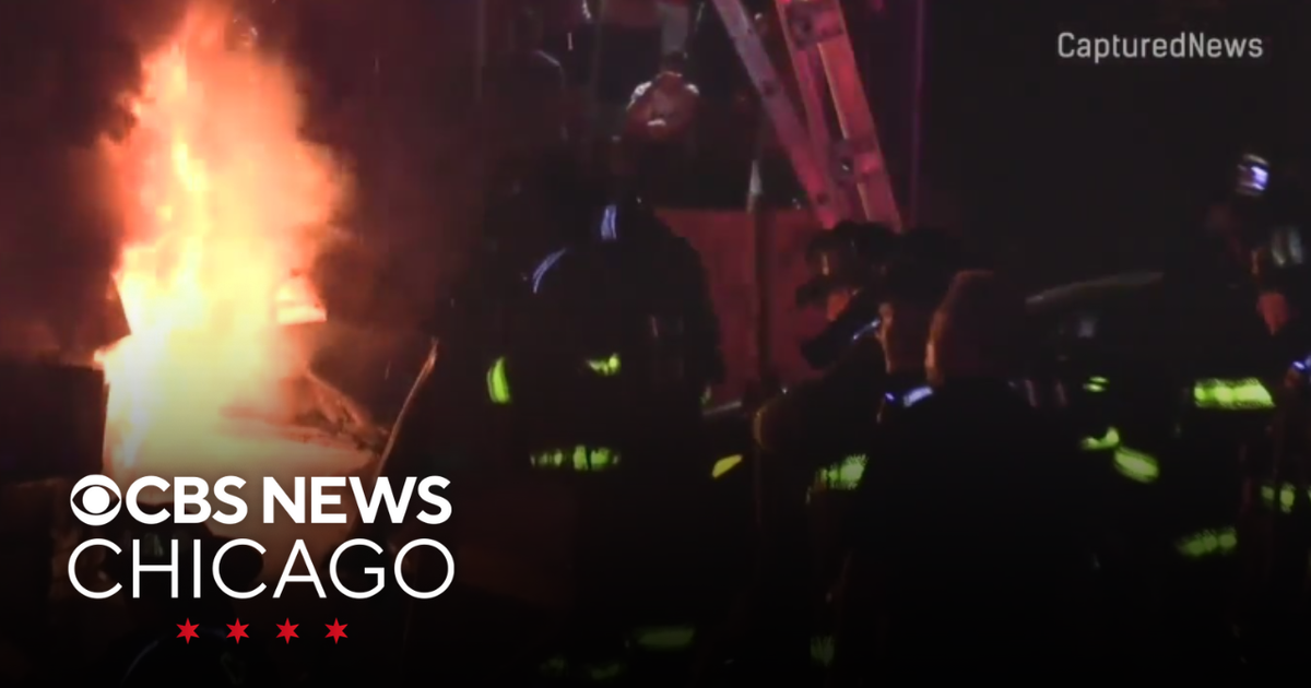 House collapses in intense fire in Chicago's Englewood neighborhood ...