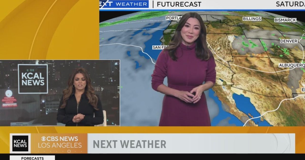 Amber Lee's 4 a.m. forecast | NEXT weather - CBS Los Angeles