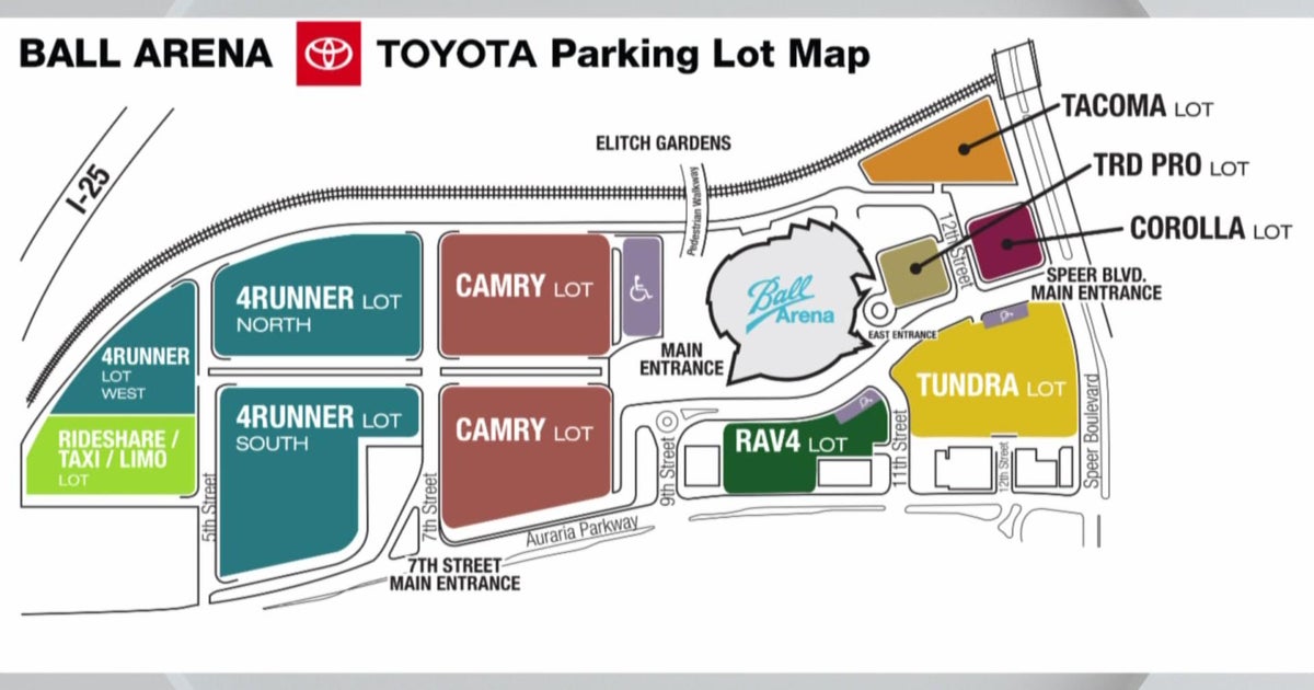 Ball Arena designates area for rideshare, taxi, limousine service - CBS ...