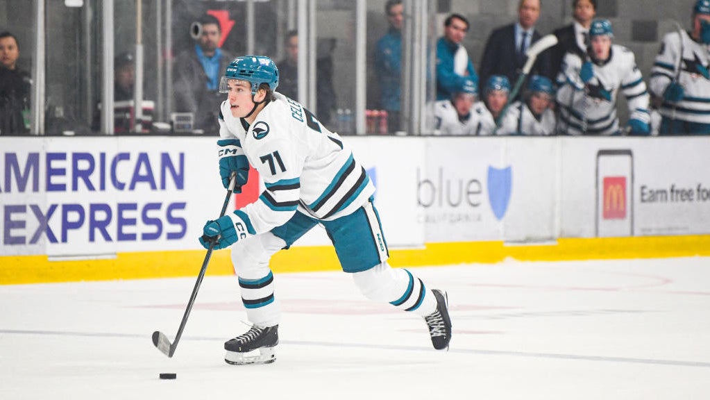 Sharks enter new era as no. 1 draft pick Macklin Celebrini makes practice debut - CBS San Francisco