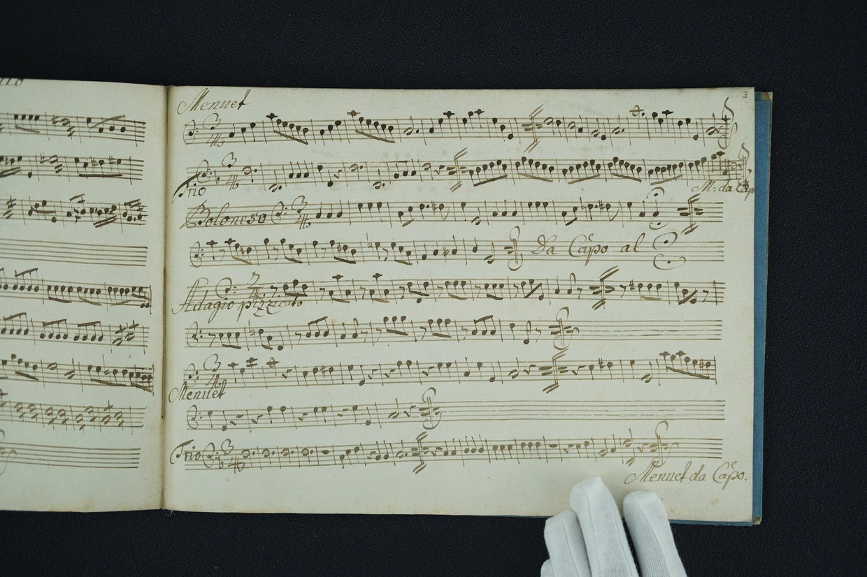Unknown music composed by Mozart discovered in German library - CBS News