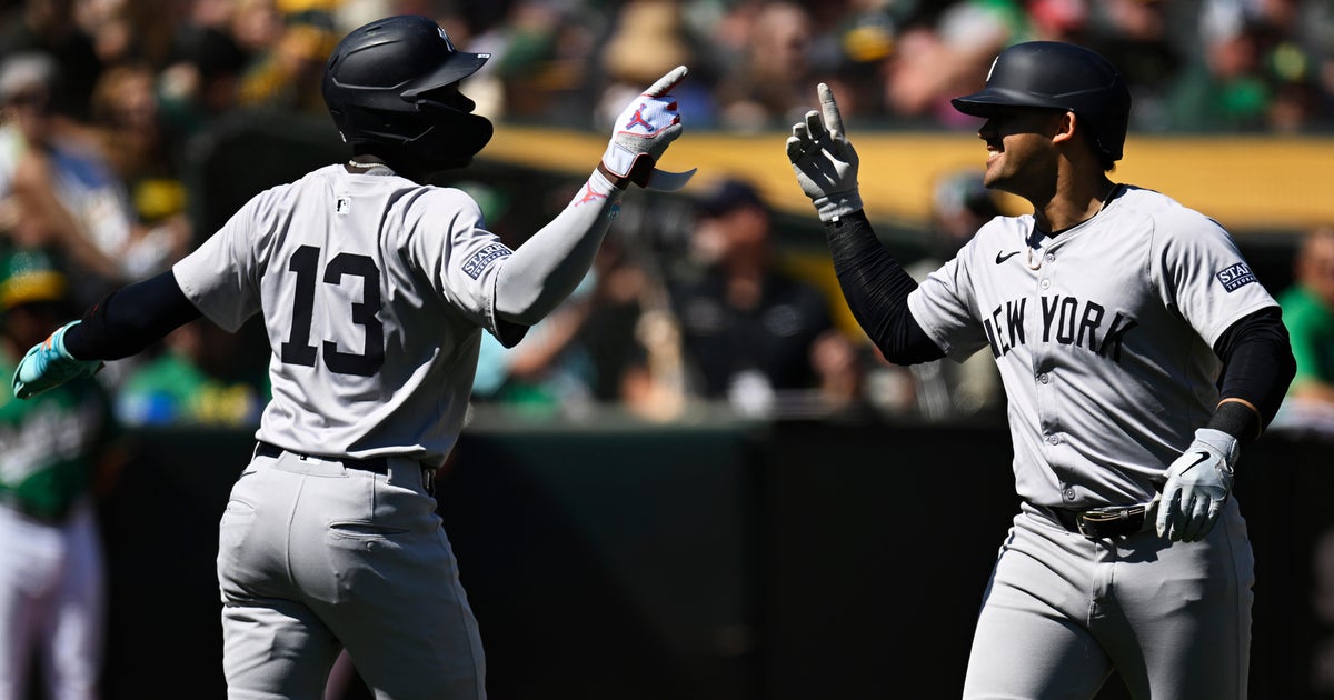 Aaron Judge hammers 55th homer, Yankees complete sweep of A's and close ...