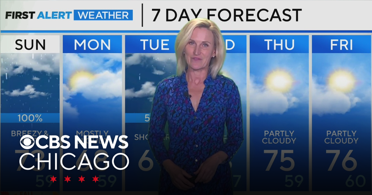 Rain for first day of fall in Chicago - CBS Chicago