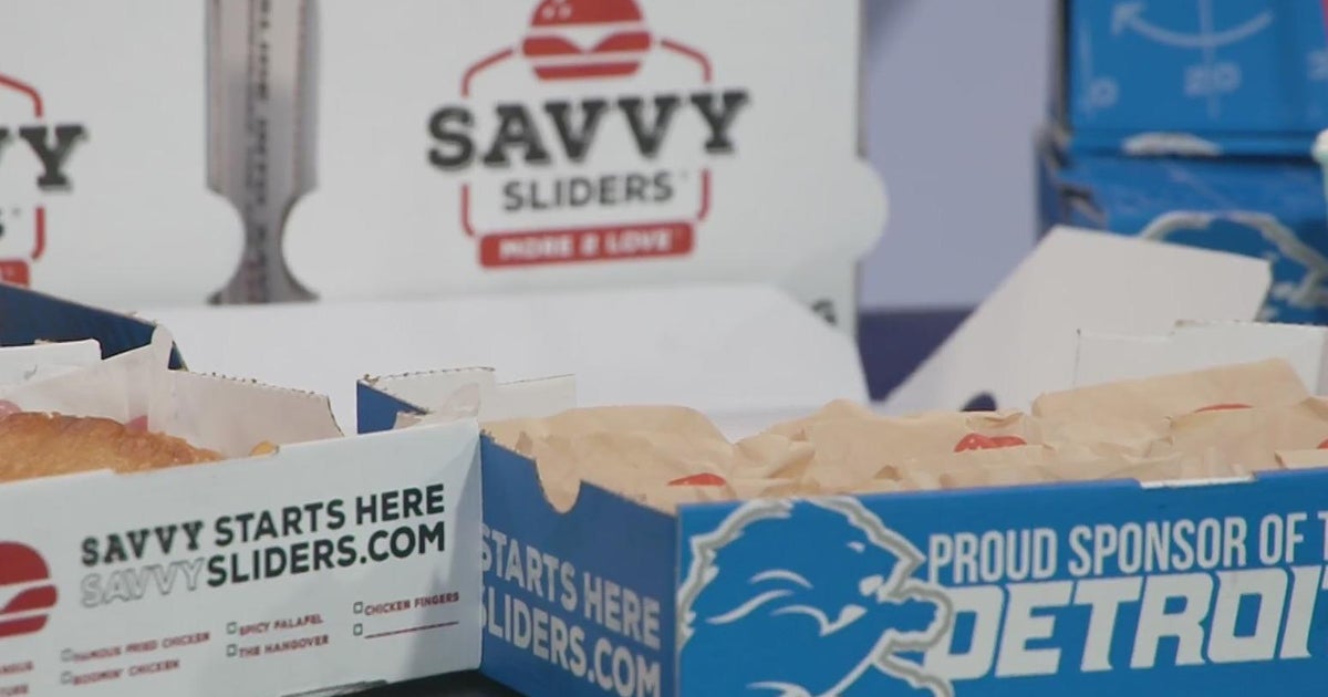 Celebrating a Detroit Lions win with Savvy Sliders - CBS Detroit