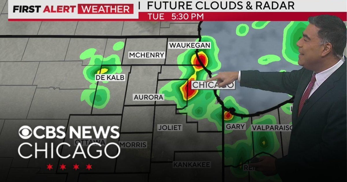 Expect heavy rain on Tuesday - CBS Chicago