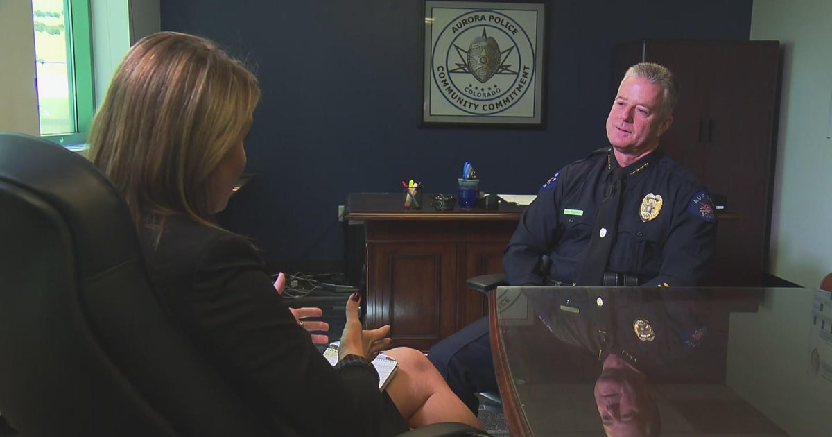 One-on-one with Aurora's new Chief of Police Todd Chamberlain - CBS ...