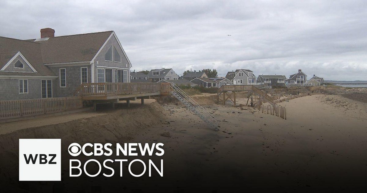 Plan in place to replenish sand washed away from Sandwich beach - CBS ...