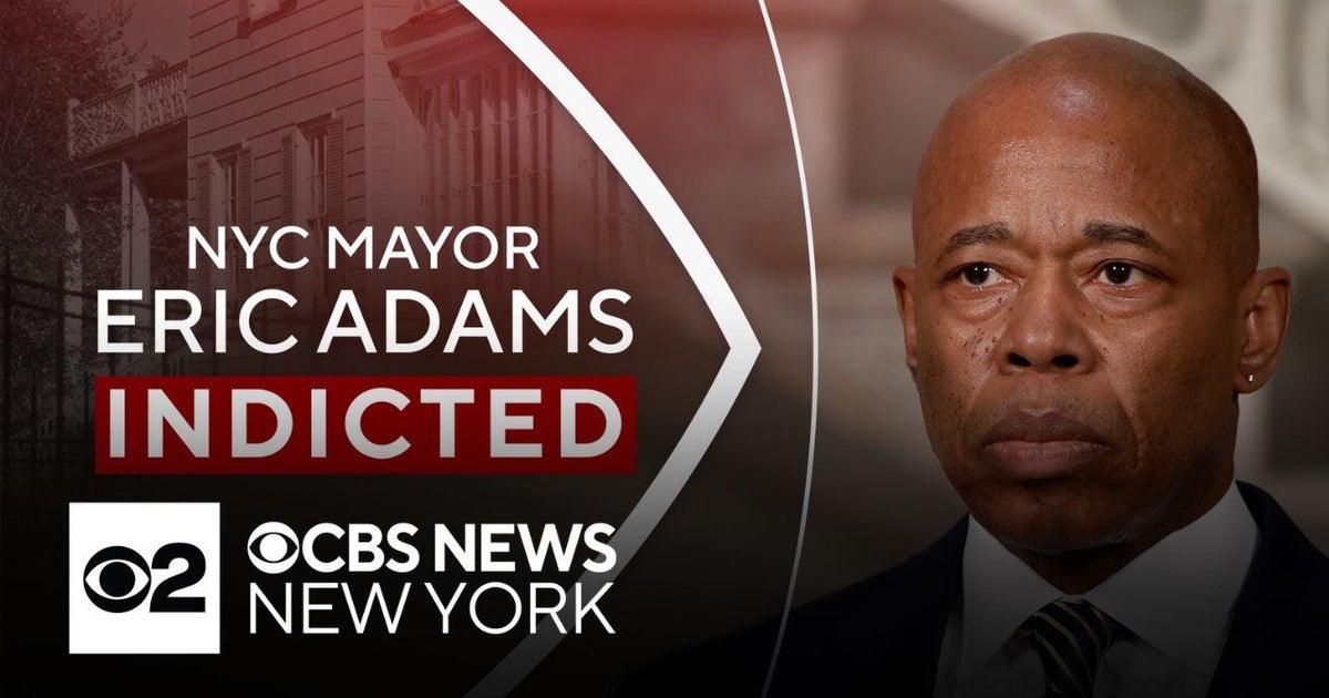 NYC Mayor Eric Adams indicted - watch full team coverage - CBS New York