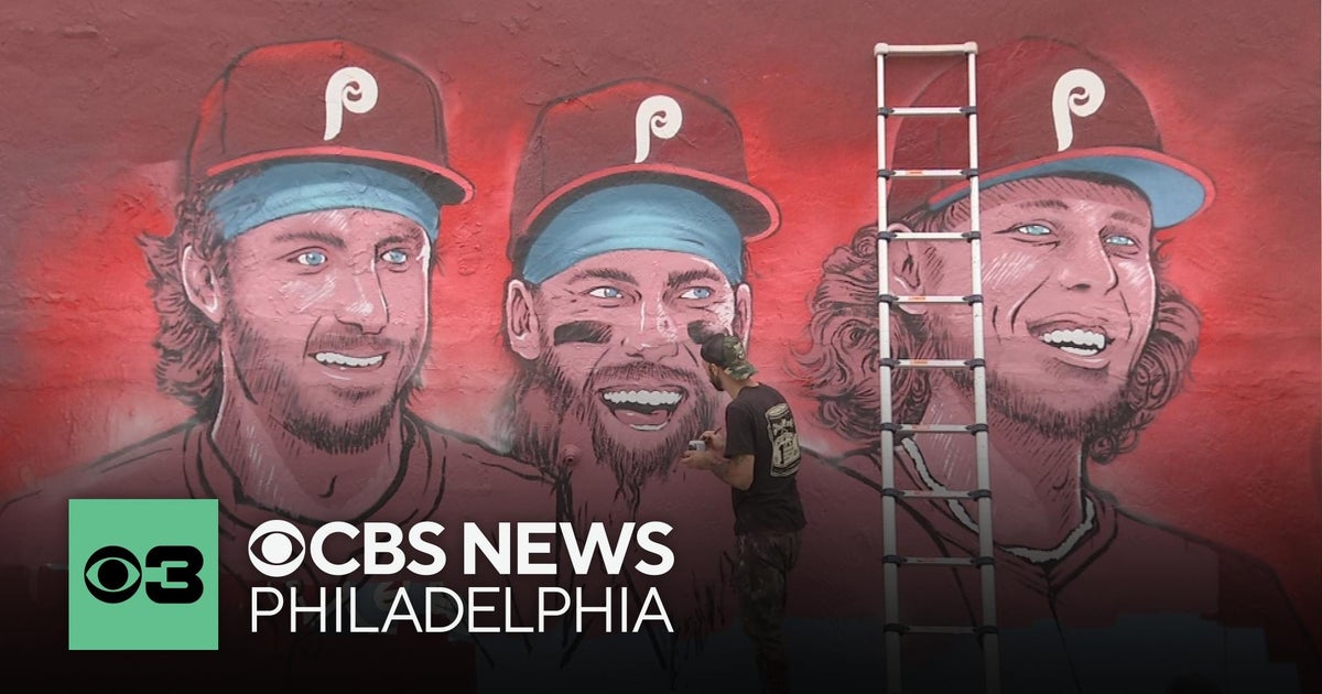 Phillies mural in Philadelphia's Fishtown shows Bryson Stott, Brandon ...