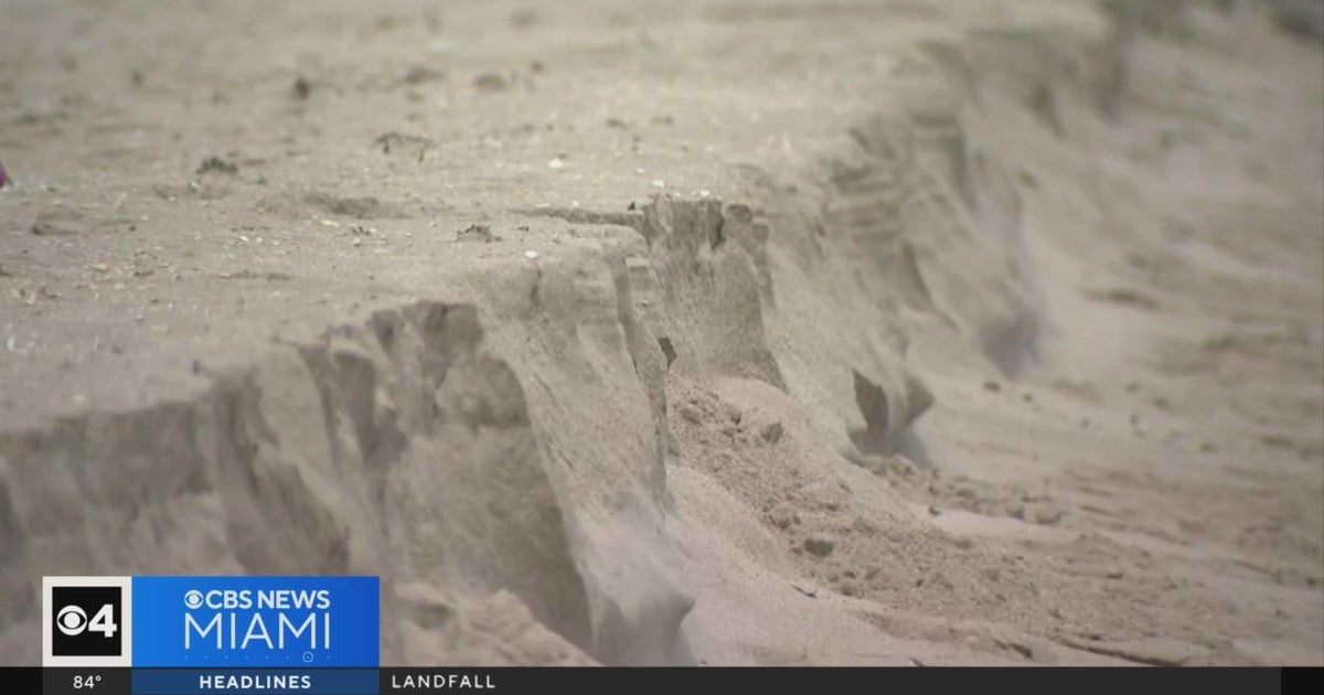 Hurricane Helene affected South Florida beaches - CBS Miami