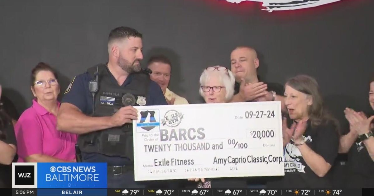 Fundraiser honoring fallen Baltimore County officer Amy Caprio raises ...