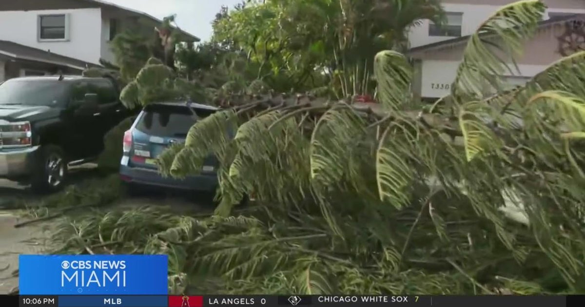 Hurricane Helene's effects being felt in South Florida - CBS Miami