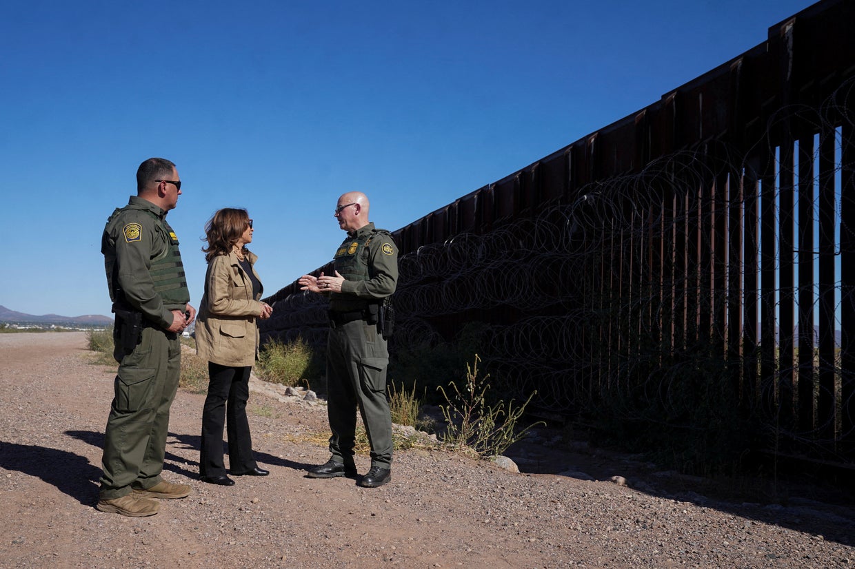 Harris vows to keep Biden's border crackdown: "The United States is a ...