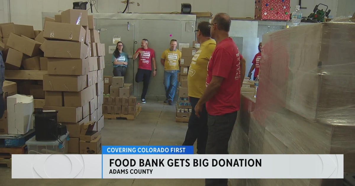 Adams County Food Bank gets big boost thanks to Safeway - CBS Colorado
