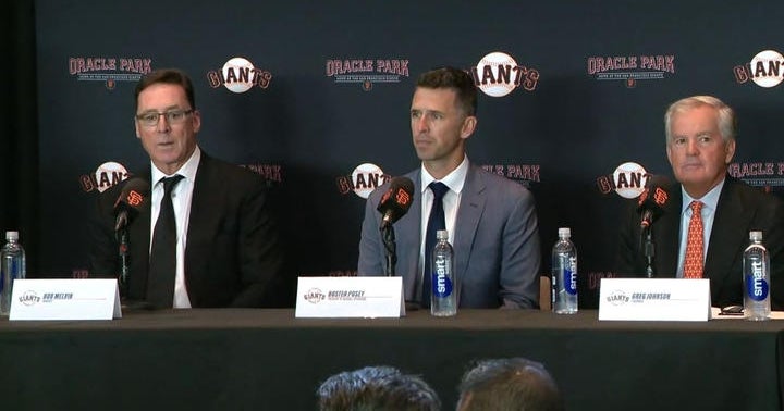 Watch: Buster Posey introduced as new president of baseball operations ...