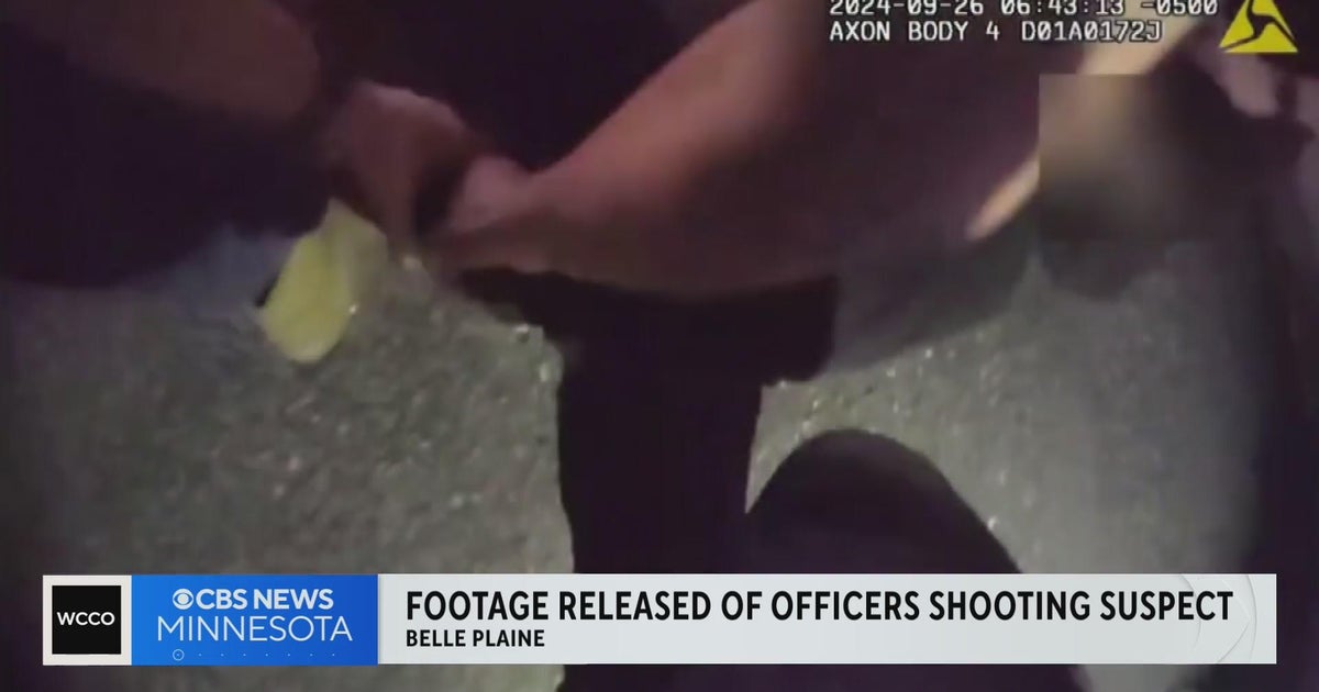 Video released of police shooting St. Paul murder suspect - CBS Minnesota