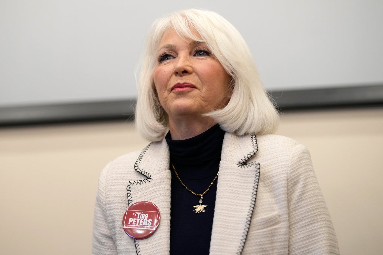 Tina Peters, former Colorado clerk, sentenced to 9 years behind bars in ...