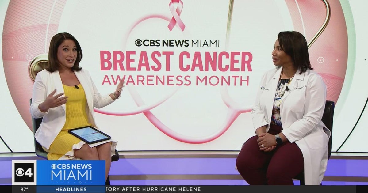 Breast Cancer Awareness Month: New guidelines on mammograms - CBS Miami