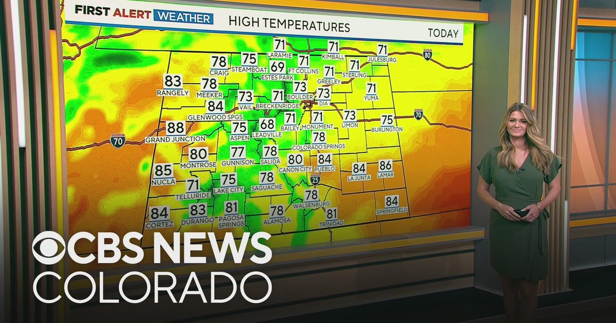 Feeling like Fall in Denver as a cold front moves into Colorado - CBS ...