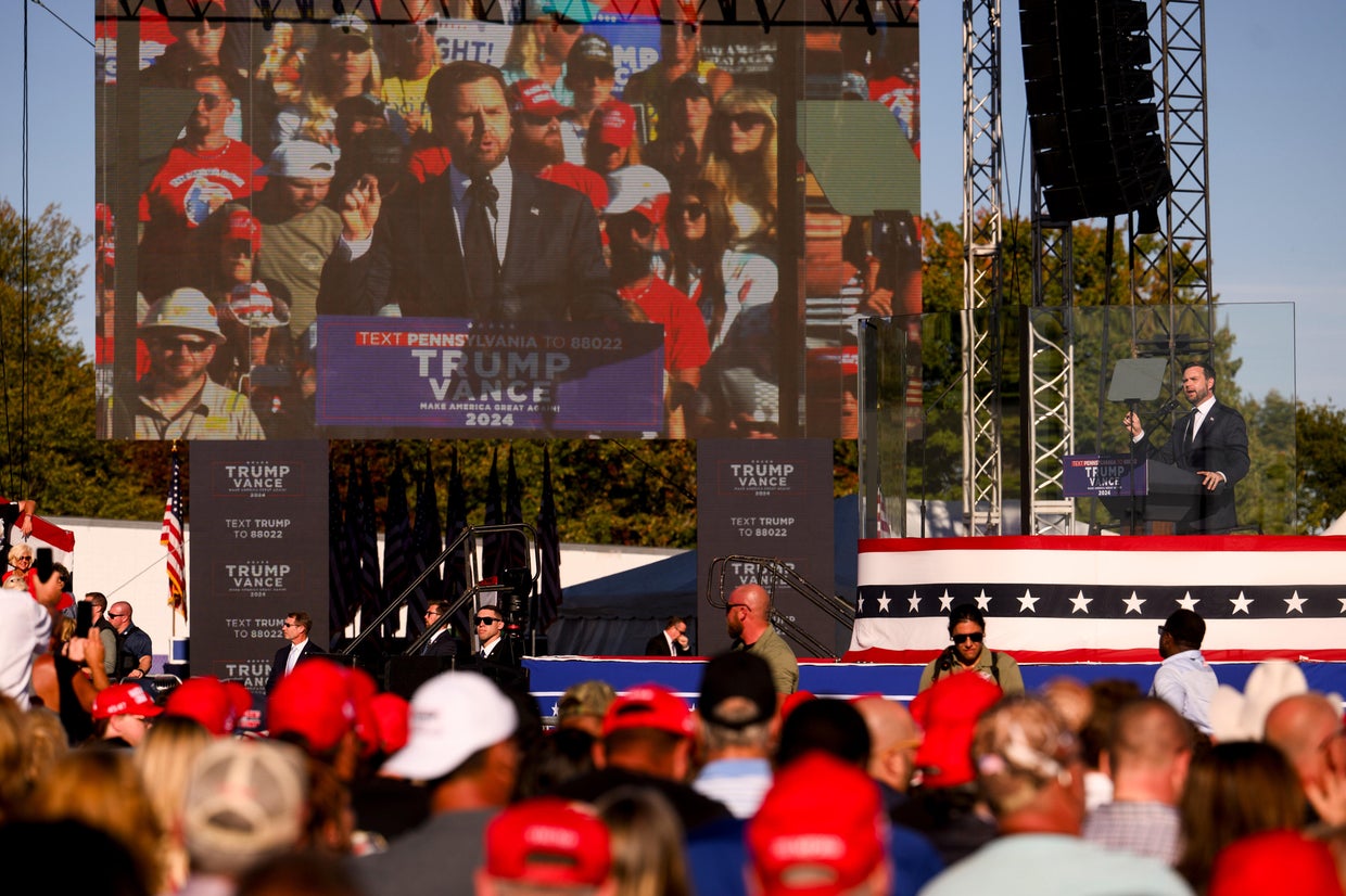 PHOTOS: Trump rallies supporters in Butler County, Pennsylvania, after ...