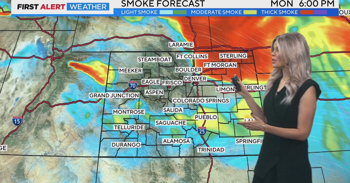 Wildfire smoke impacting Denver this week - CBS Colorado
