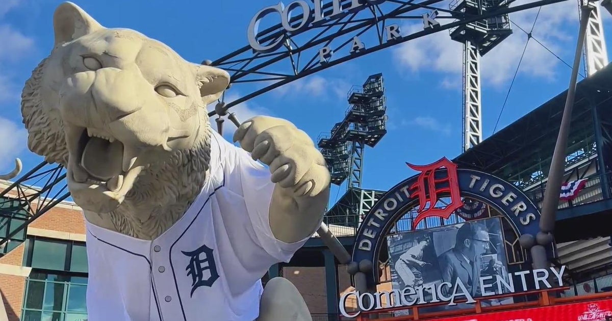 Detroit gears up for Tigers home playoff games - CBS Detroit