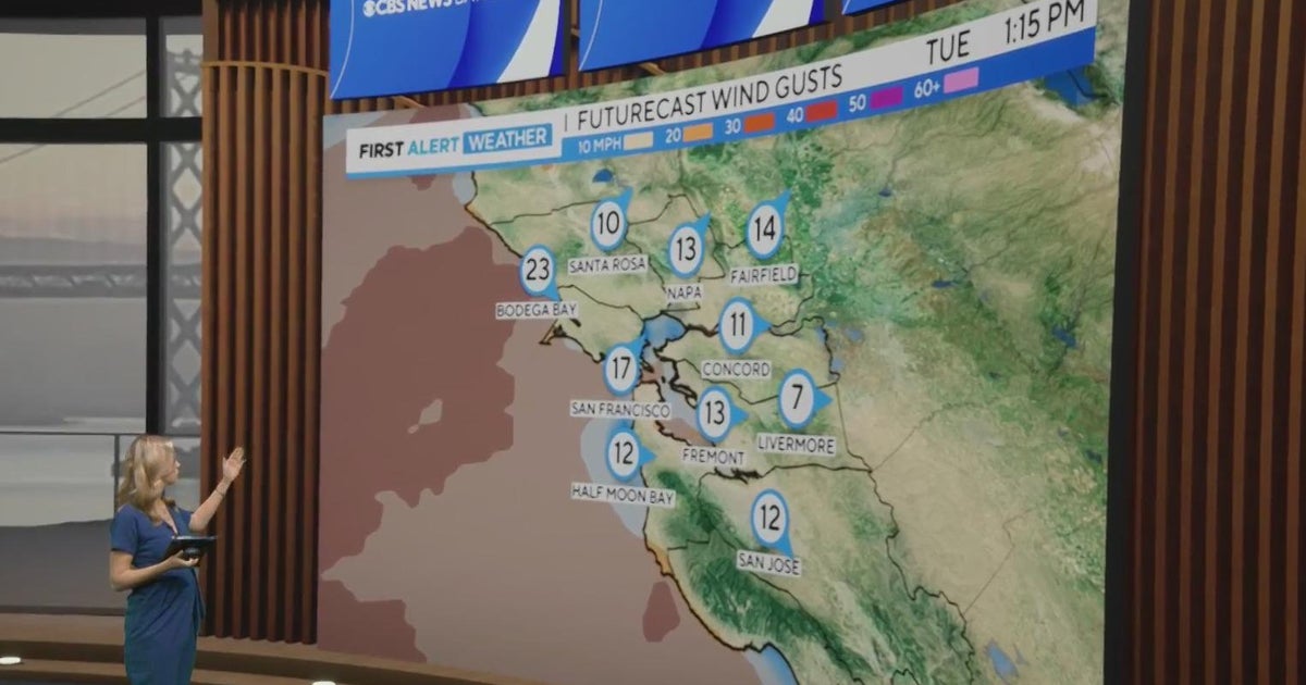 Tuesday morning First Alert Weather forecast 10/8/24 - CBS San Francisco